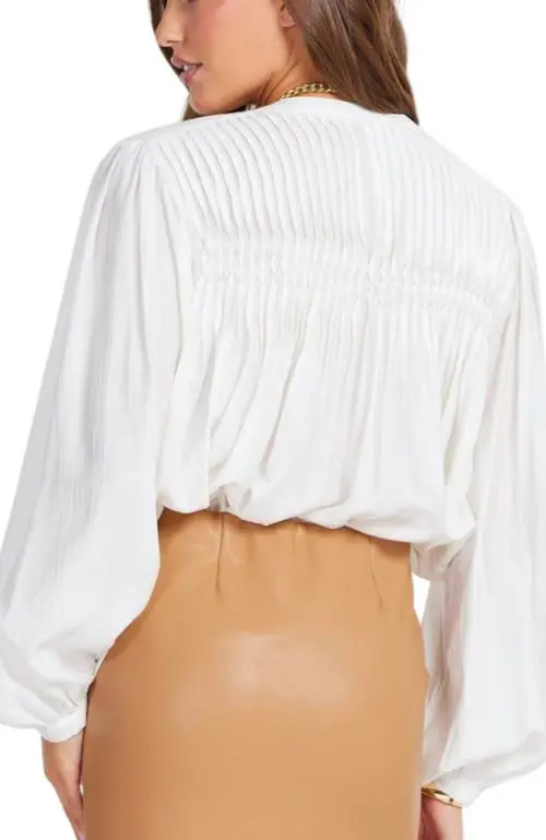 BISHOP + YOUNG Pintuck Detail Blouse