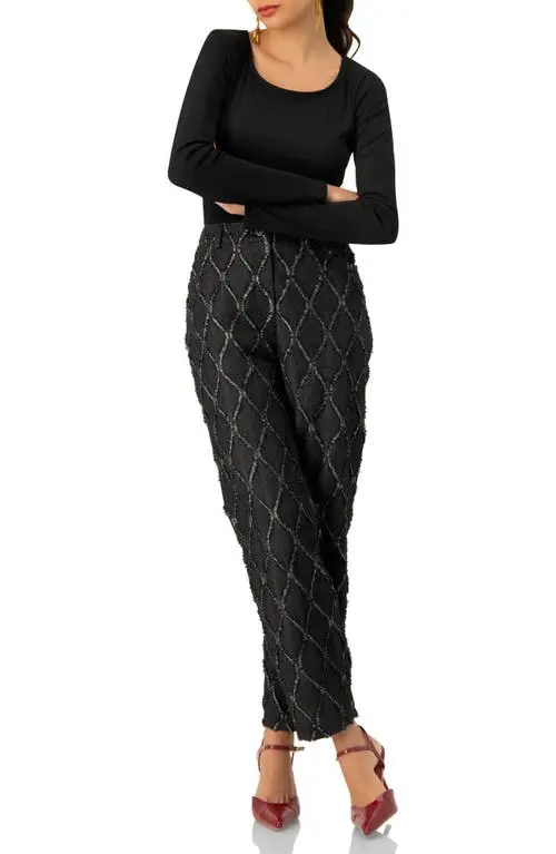 IVONNE Straight-leg High-rise Jeans With Distressed Detail