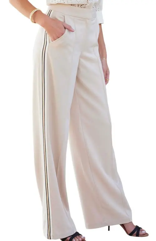 BISHOP + YOUNG Harland Tencel Track Trouser - Beige
