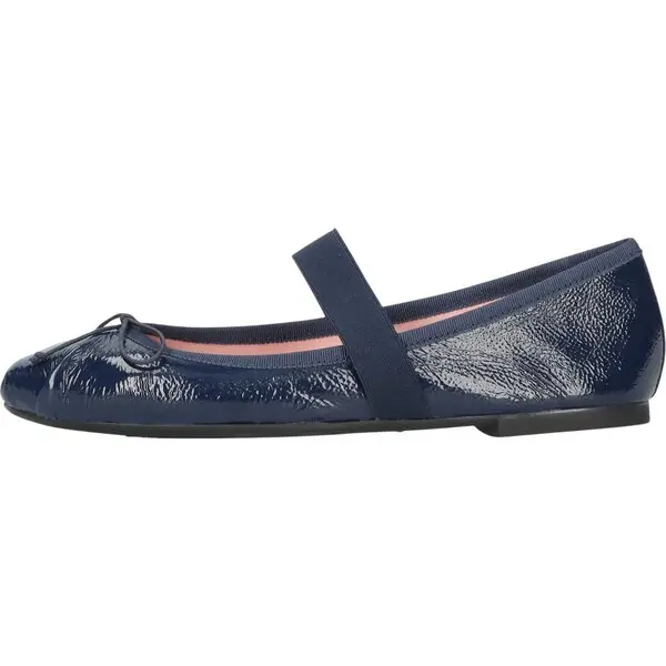 Pretty Ballerinas Round Toe Sacchetto Ballet Flats - Blue