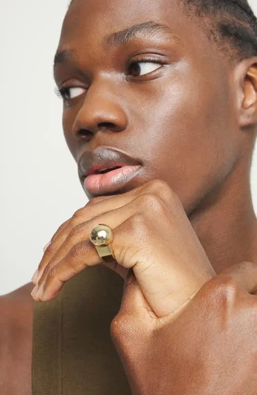 UNODE50 Sphere Ring - Gold