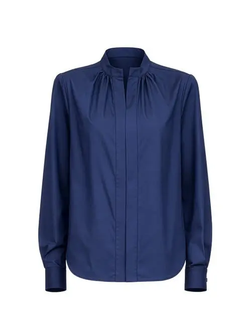 CALLAS MILANO Olympia Long Sleeve Shirt - Ocean