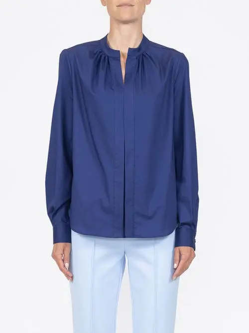 CALLAS MILANO Olympia Long Sleeve Shirt - Ocean
