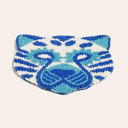 ZSA ZSA ZSU Dadri Beaded Coaster Tiger 4