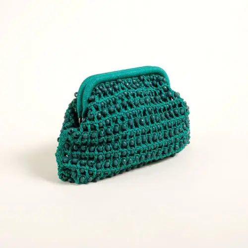 ZSA ZSA ZSU Delhi Raffia Clutch