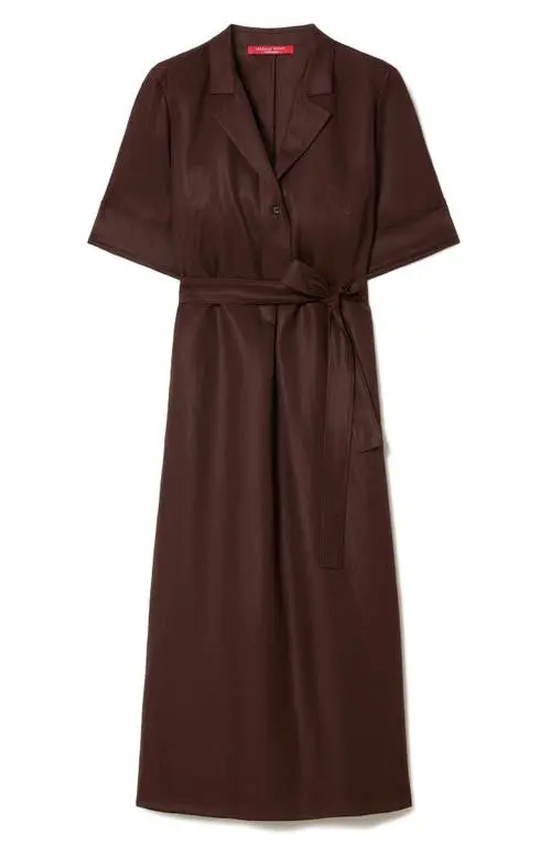 Marina Rinaldi Belted Shirt Dress