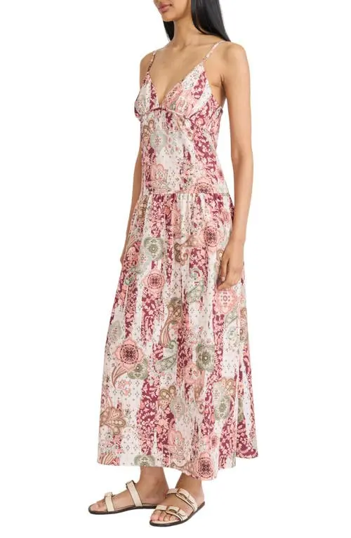 THE GOOD JOURNEY Paisley Print Maxi Dress