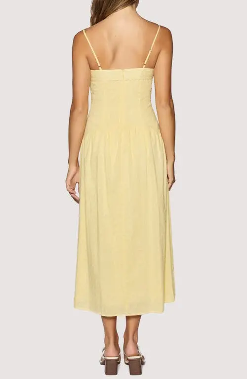 LOST + WANDER Cotton Midi Dress