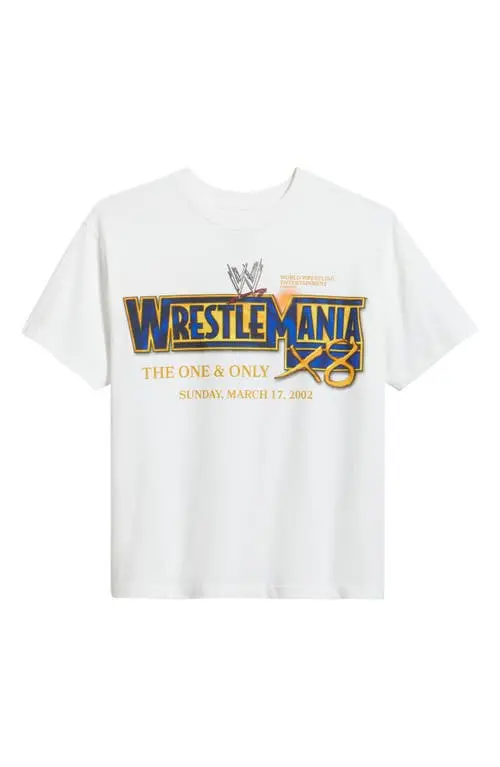 ID SUPPLY CO Wwe Wrestlemania Icon Vs. Icon Graphic T-shirt