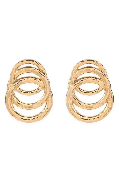 PETIT MOMENTS Orbit Stud Earrings - Gold