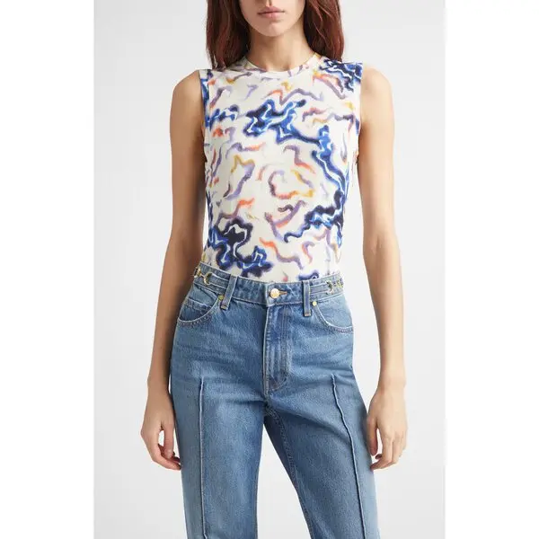 Ulla Johnson Ines Sleeveless Top - Prism