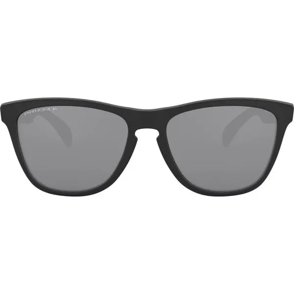 Oakley 55mm Square Polarized Sunglasses - Black/grey