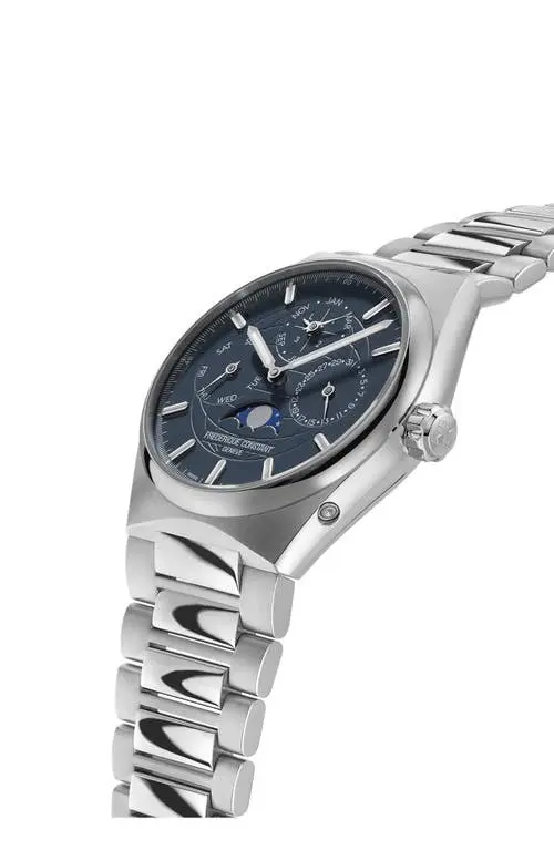 FREDERIQUE CONSTANT Highlife Perpetual Calendar Manufacture Automatic Bracelet Watch
