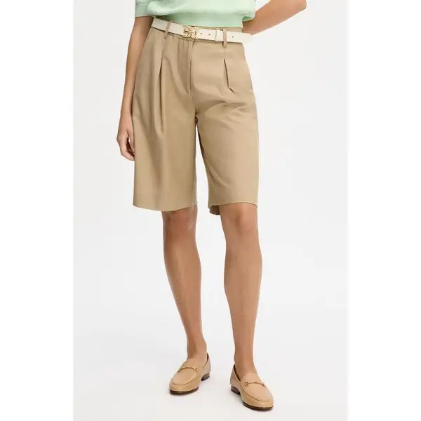 Sam Edelman Cotton-blend Cullottes - Dune