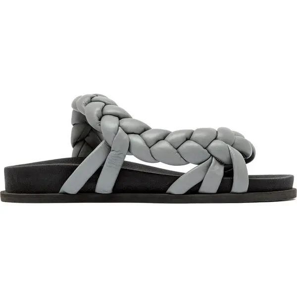 ALTA Corinna Braided Sandals - Grey
