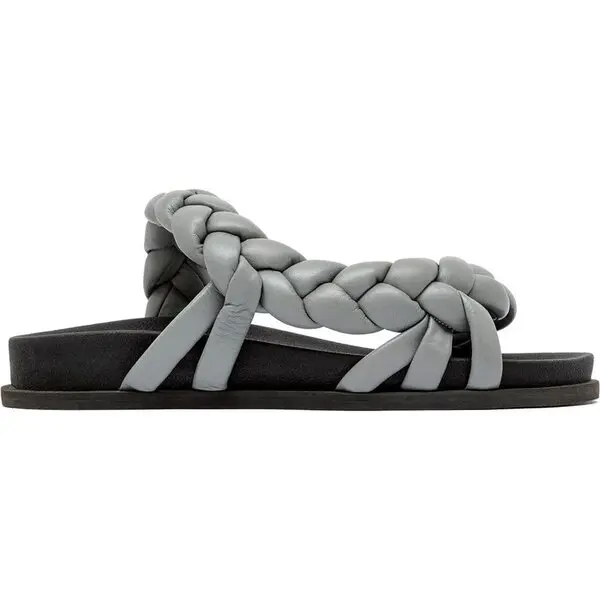 ALTA Corinna Braided Sandals - Grey