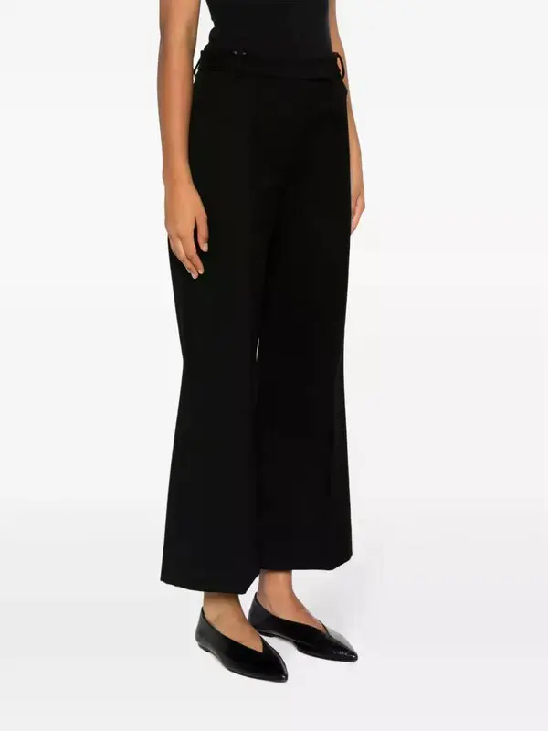 Max Mara Flared Cropped Trousers