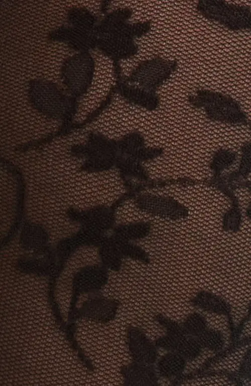 Nordstrom Floral Lace Knee-high Socks