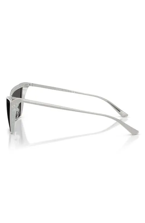 JIMMY CHOO 58mm Cat Eye Sunglasses