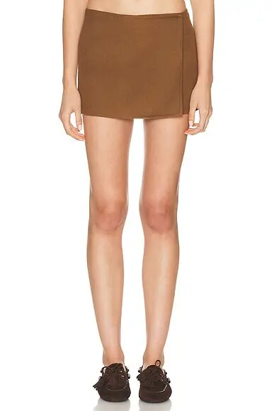 Miu Miu Mini Wrap Skirt