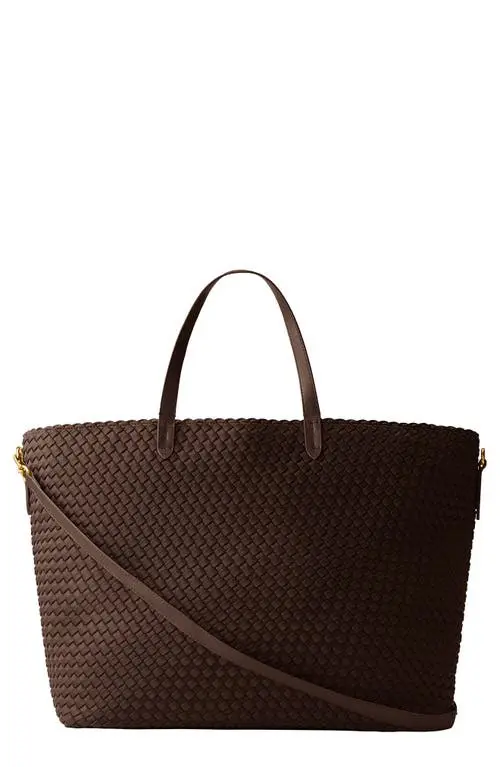 NAGHEDI Geneva Weekender Tote - Chocolate