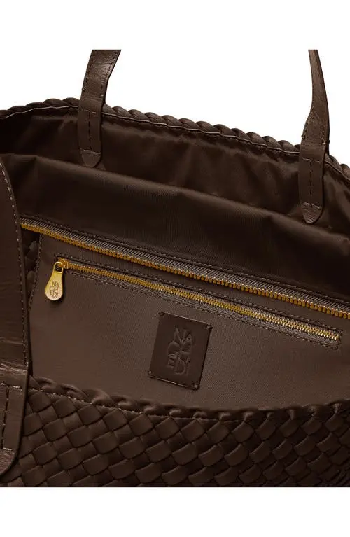 NAGHEDI Geneva Weekender Tote - Chocolate