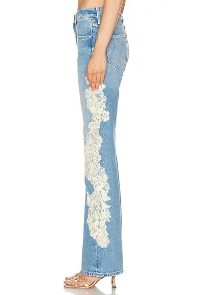 MOTHER The Chomp Heel Jeans