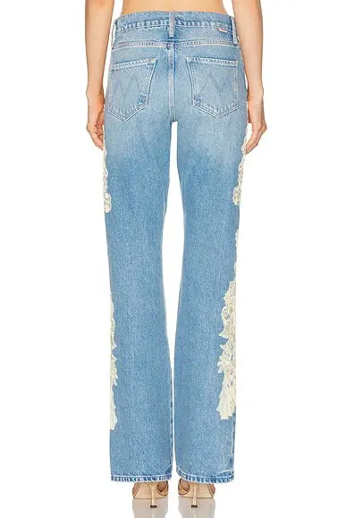 MOTHER The Chomp Heel Jeans