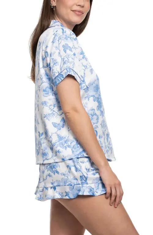 IN BLOOM BY JONQUIL Molleigh Satin Short Pajamas - Ivory