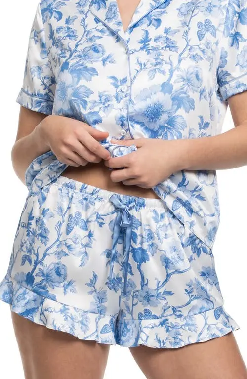 IN BLOOM BY JONQUIL Molleigh Satin Short Pajamas - Ivory