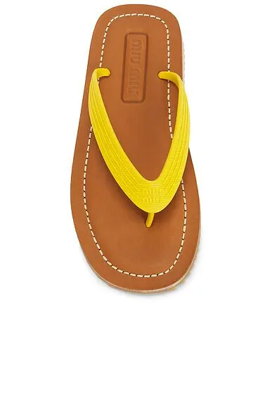 Miu Miu Infradito Sandal