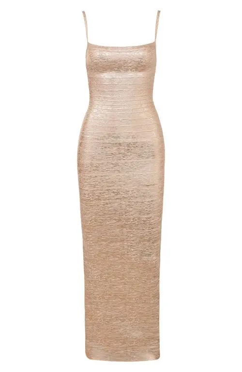 House Of Cb The Body Bandage Maxi Dress