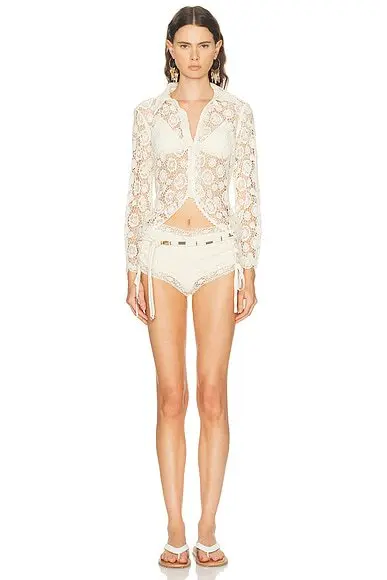 Isabel Marant Étoile Yana Lace Top