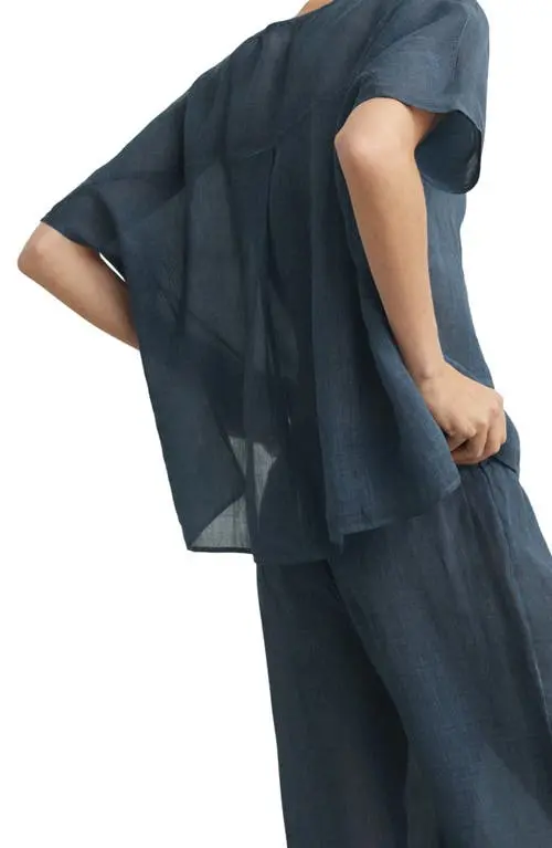 Mango Ramie Top
