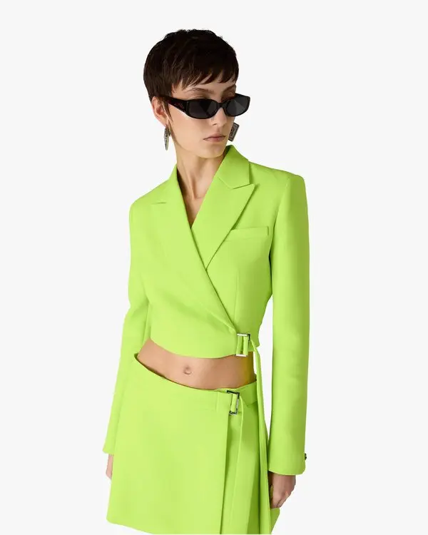 Casablanca Crepe Tailored Jacket