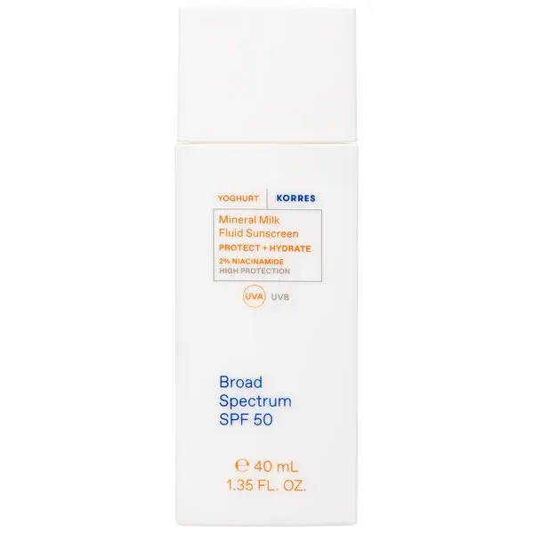 KORRES Mineral Milk Fluid Sunscreen Spf 50 40ml - One-color