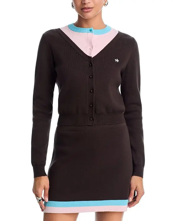 KATE BARTON Layered Cardigan