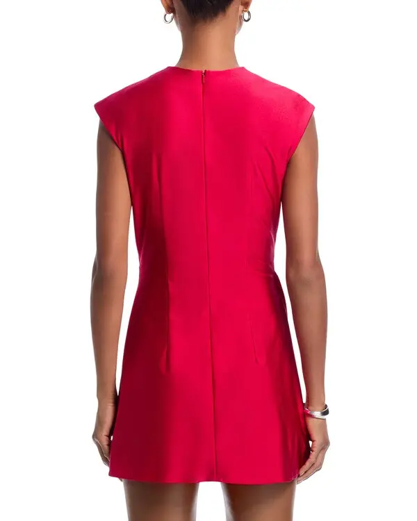 KATE BARTON Draped Mini Dress