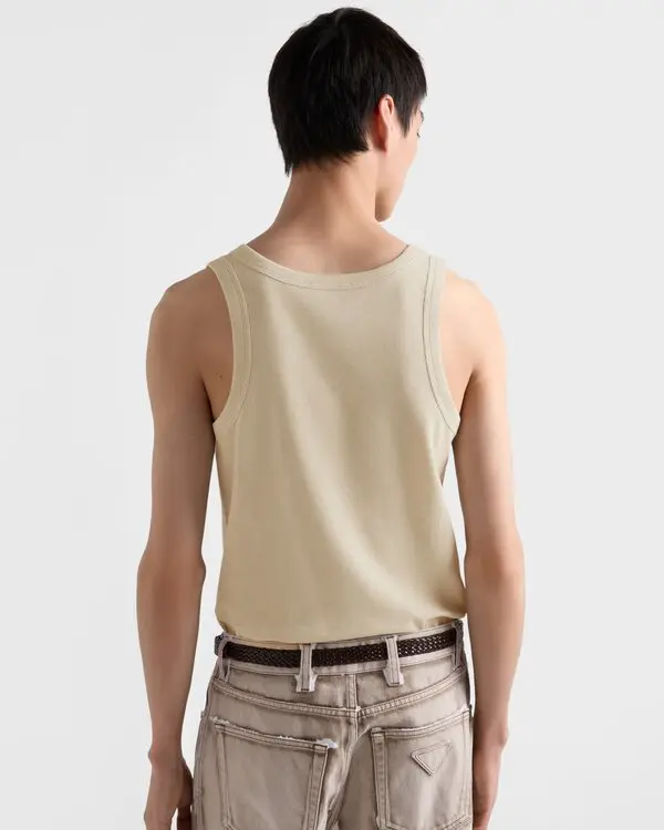 Prada Cotton Tank Top