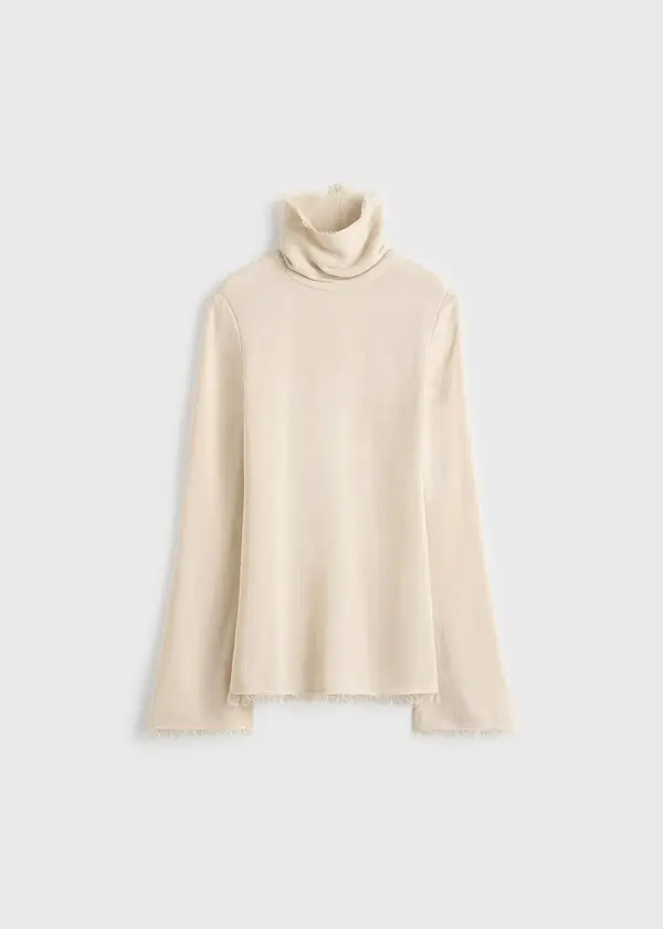 TOTEME Frayed-edge Slim Top