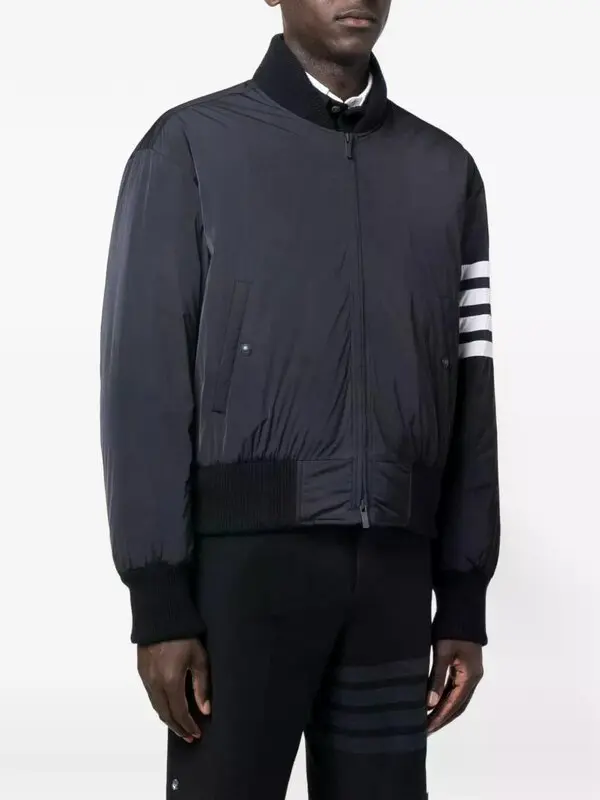 Thom Browne Stripe Bomber Jacket