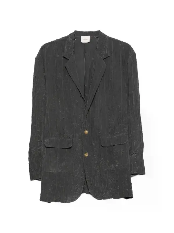 ALYSI Single-breasted Flap-pocket Blazer
