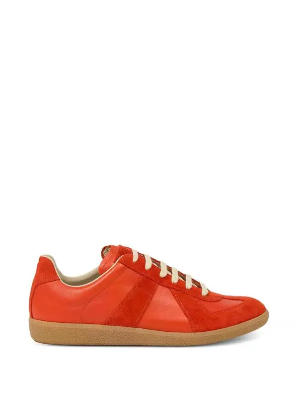 MAISON MARGIELA Replica Suede Sneakers - Orange