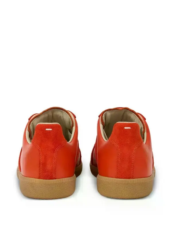 MAISON MARGIELA Replica Suede Sneakers - Orange