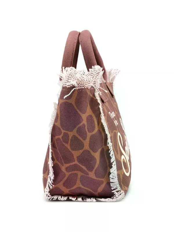 MC2 SAINT BARTH Fringed-detail Tote Bag - Brown