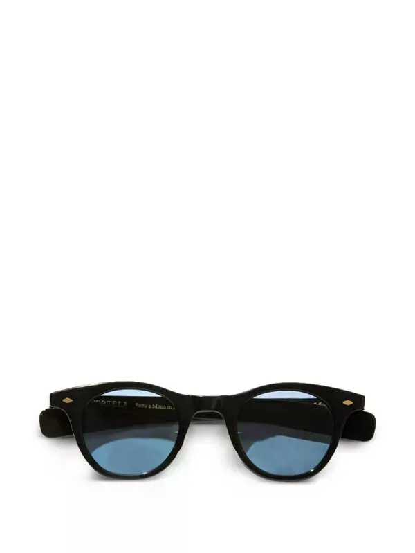 FORTELA Nelson Round-frame Sunglasses - Black