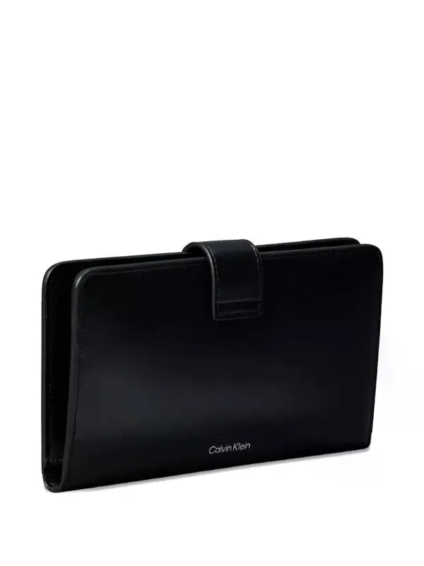 Calvin Klein Leather Passport Wallet