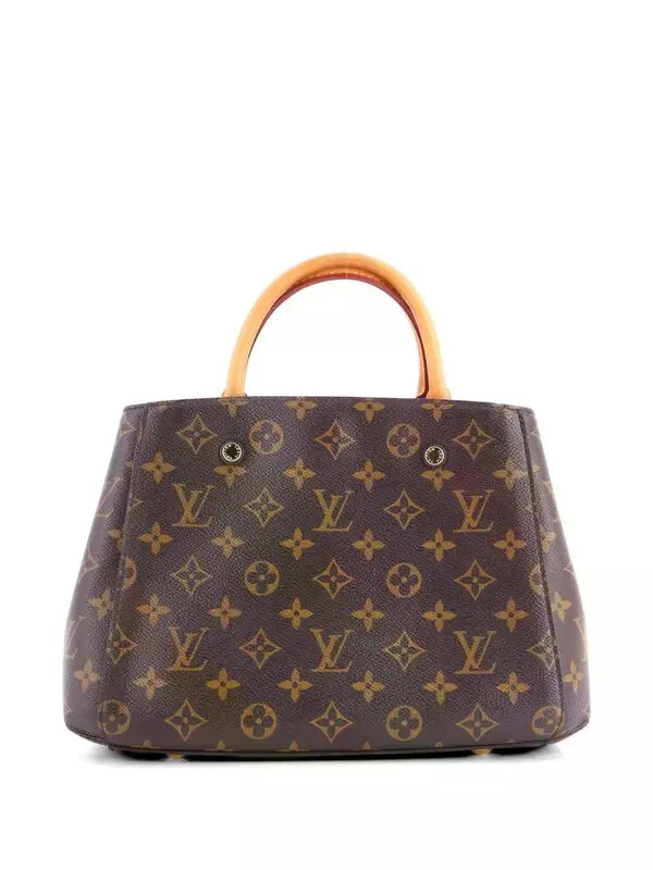 LOUIS VUITTON Montaigne Handbag Monogram Canvas Bb Satchel