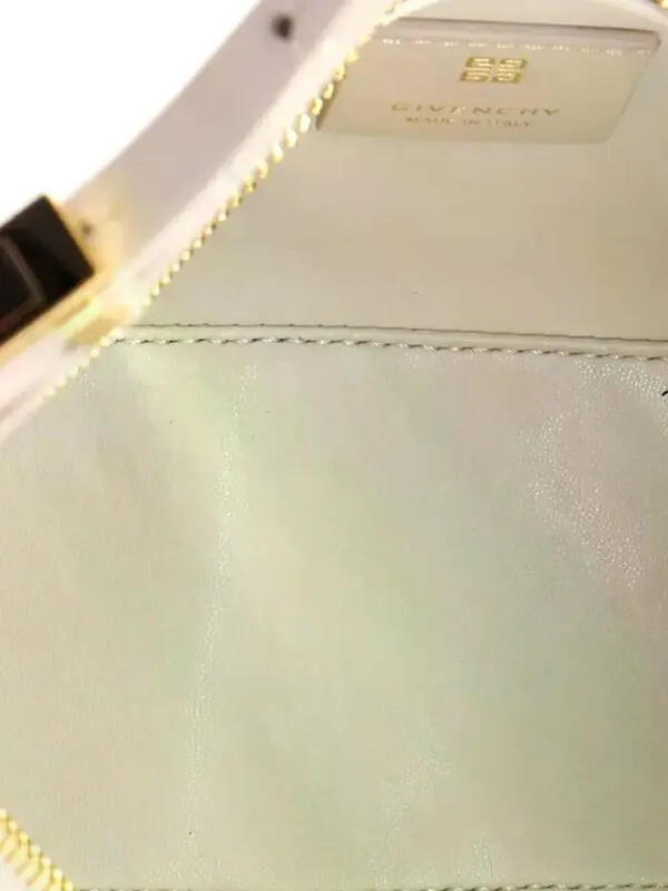 Givenchy Moon Cut Out 4g Coated Canvas Small Hobo Bag