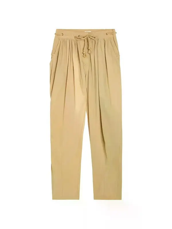 Isabel Marant Étoile Braided Drawstring Trousers - Neutrals